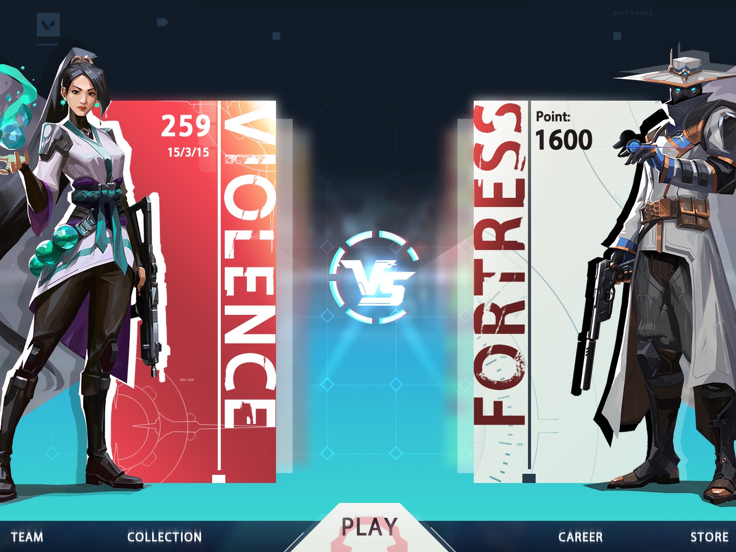 拳头家新游 界面设定速涂一张_盆子卷大葱-站酷ZCOOL