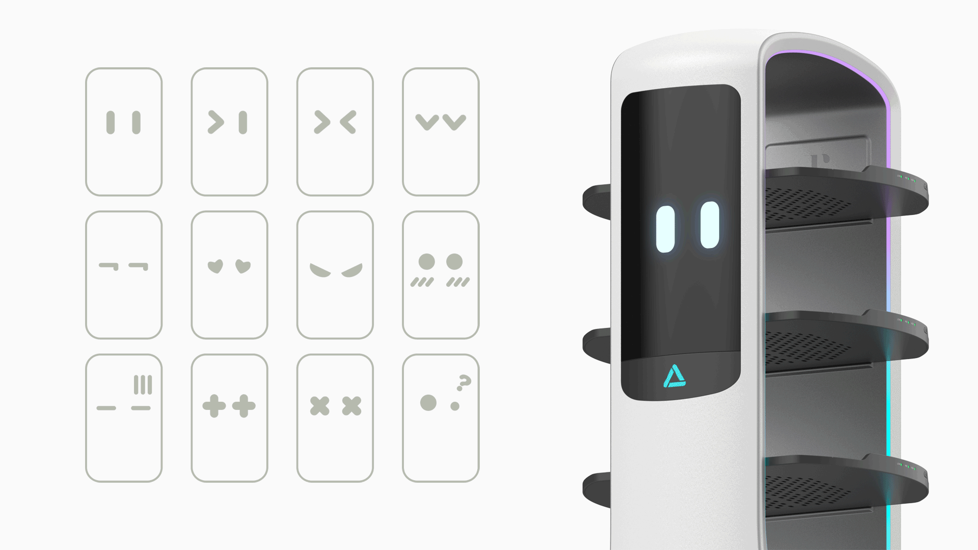 送餐机器人 D-CARRY_烧个鱼-站酷ZCOOL