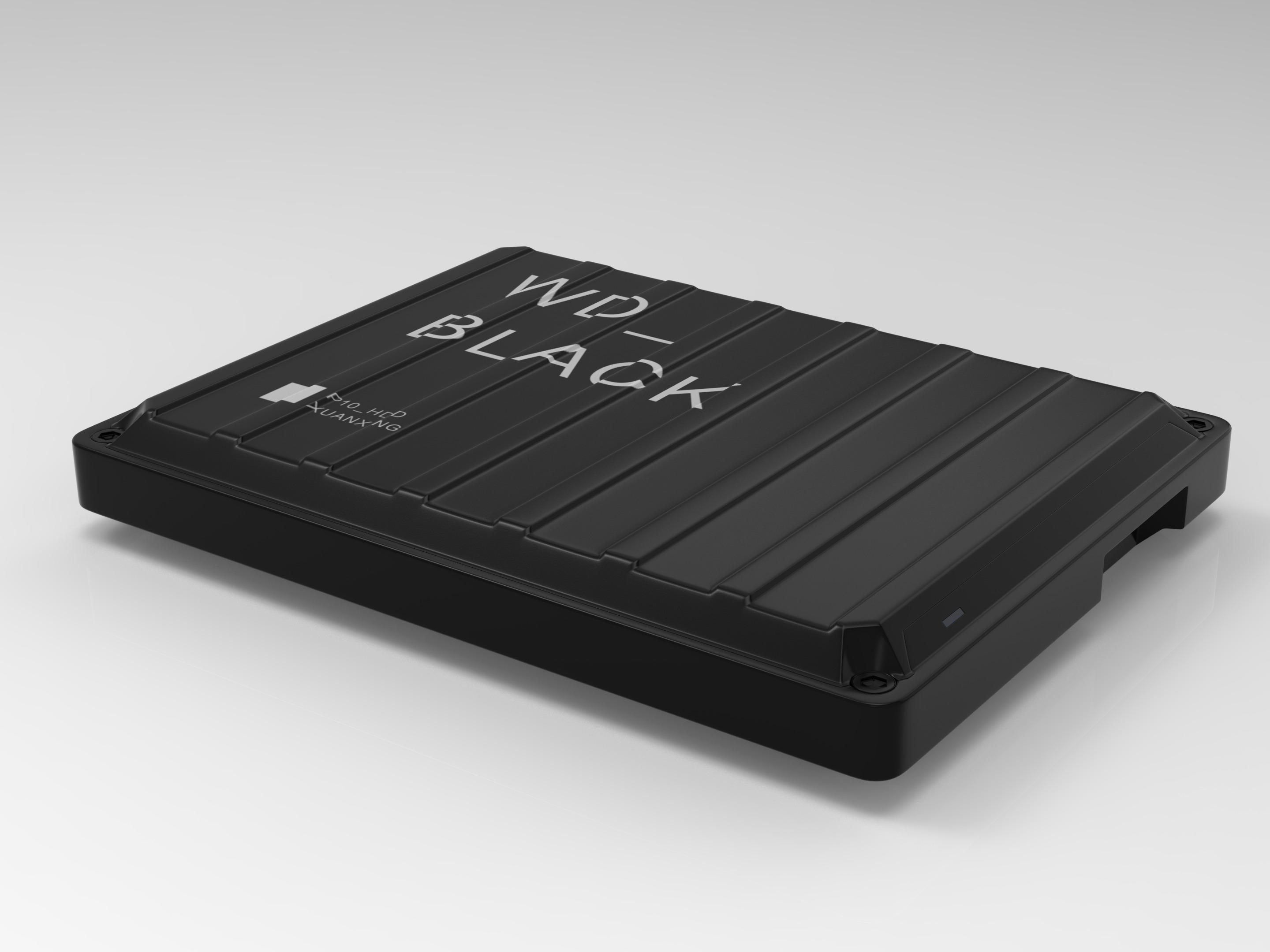 WD_Black_硬盘练习建模_星垠-站酷ZCOOL
