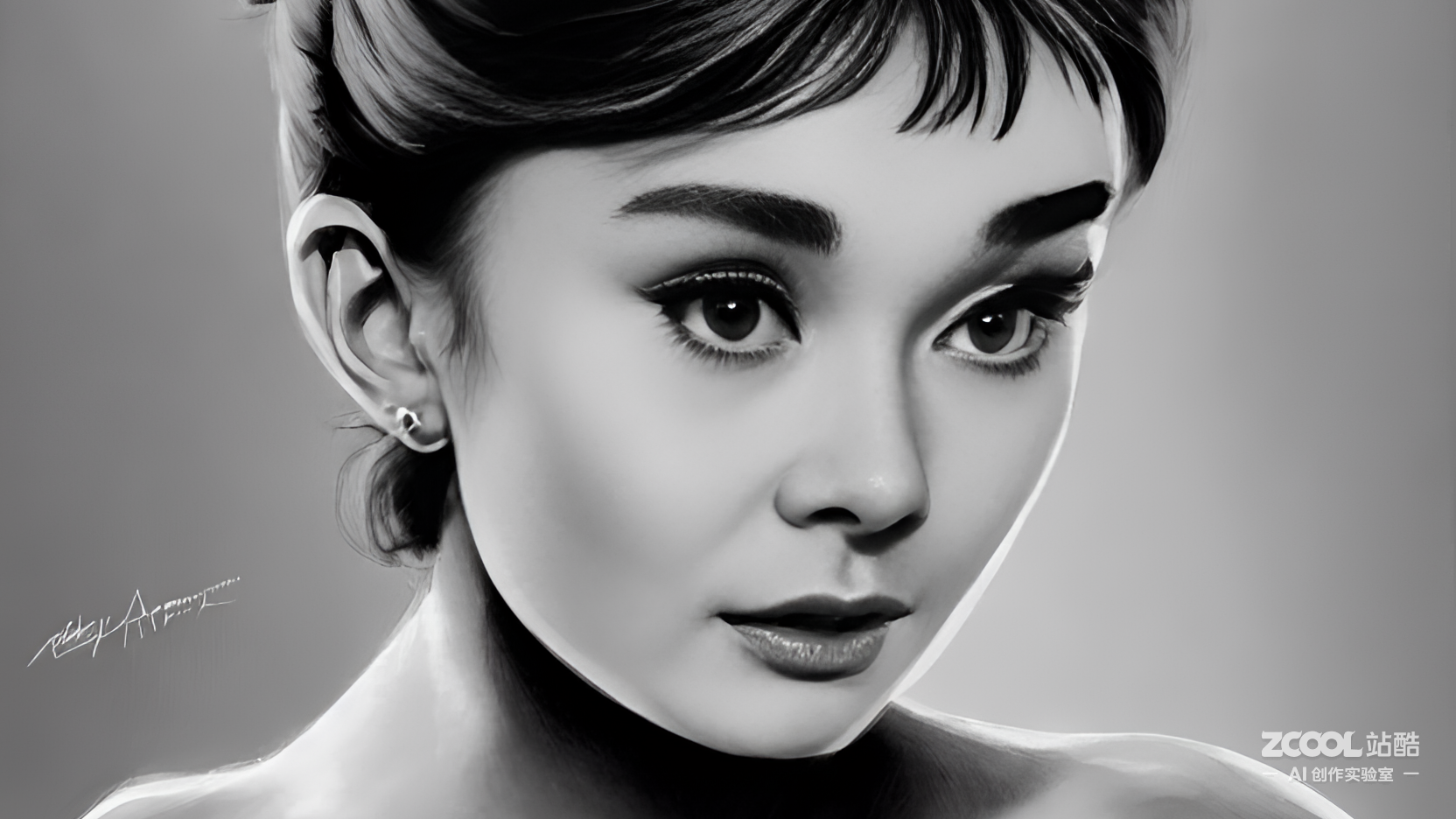 #AI创作实验室#人物肖像，全身，错综_Z703644649-站酷ZCOOL