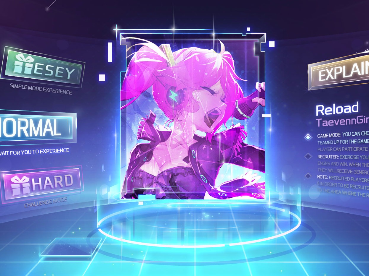 二次元游戏ui交互美术-设计界面_Deviljack99-站酷ZCOOL