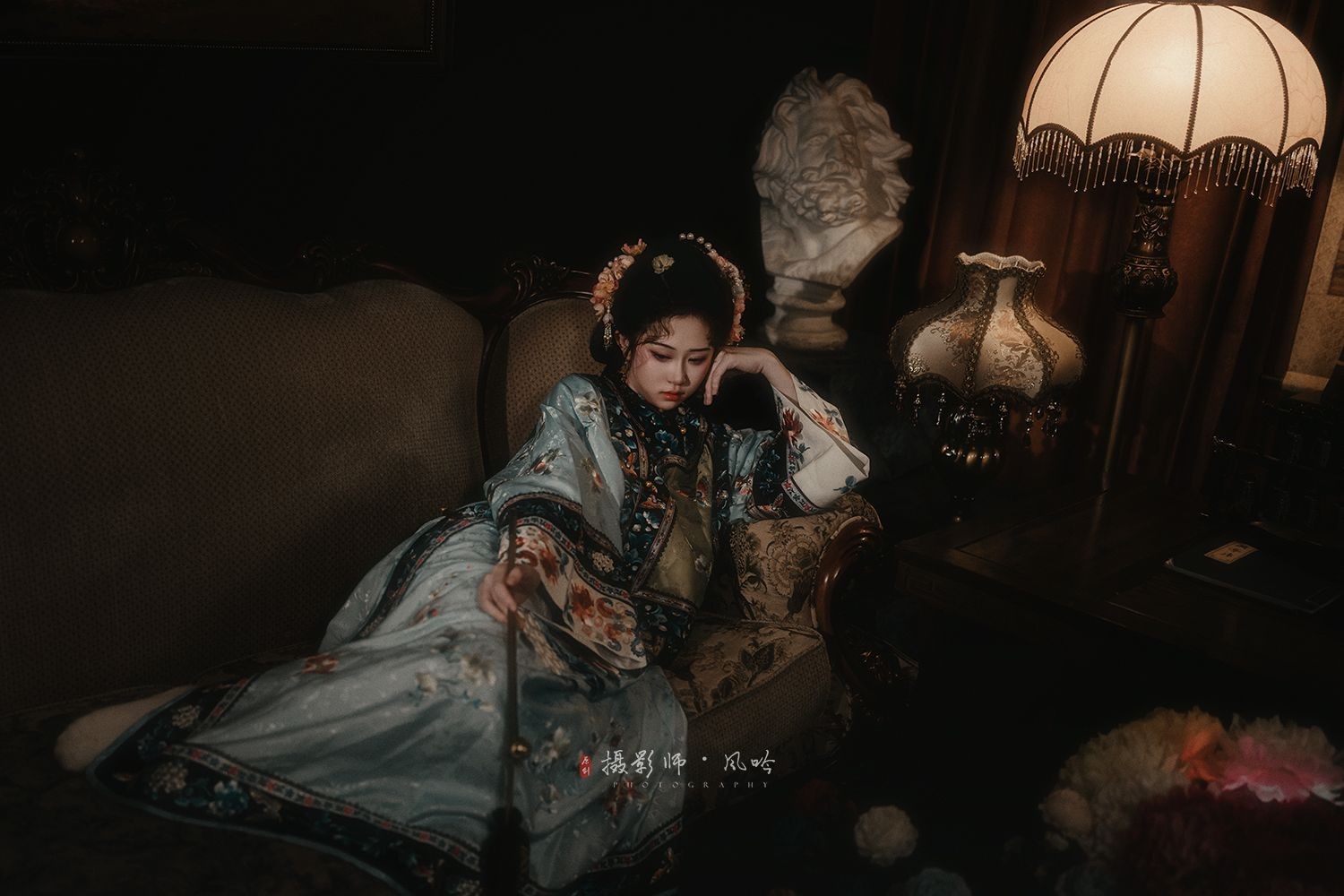 旗装少女_广陵散429-站酷ZCOOL