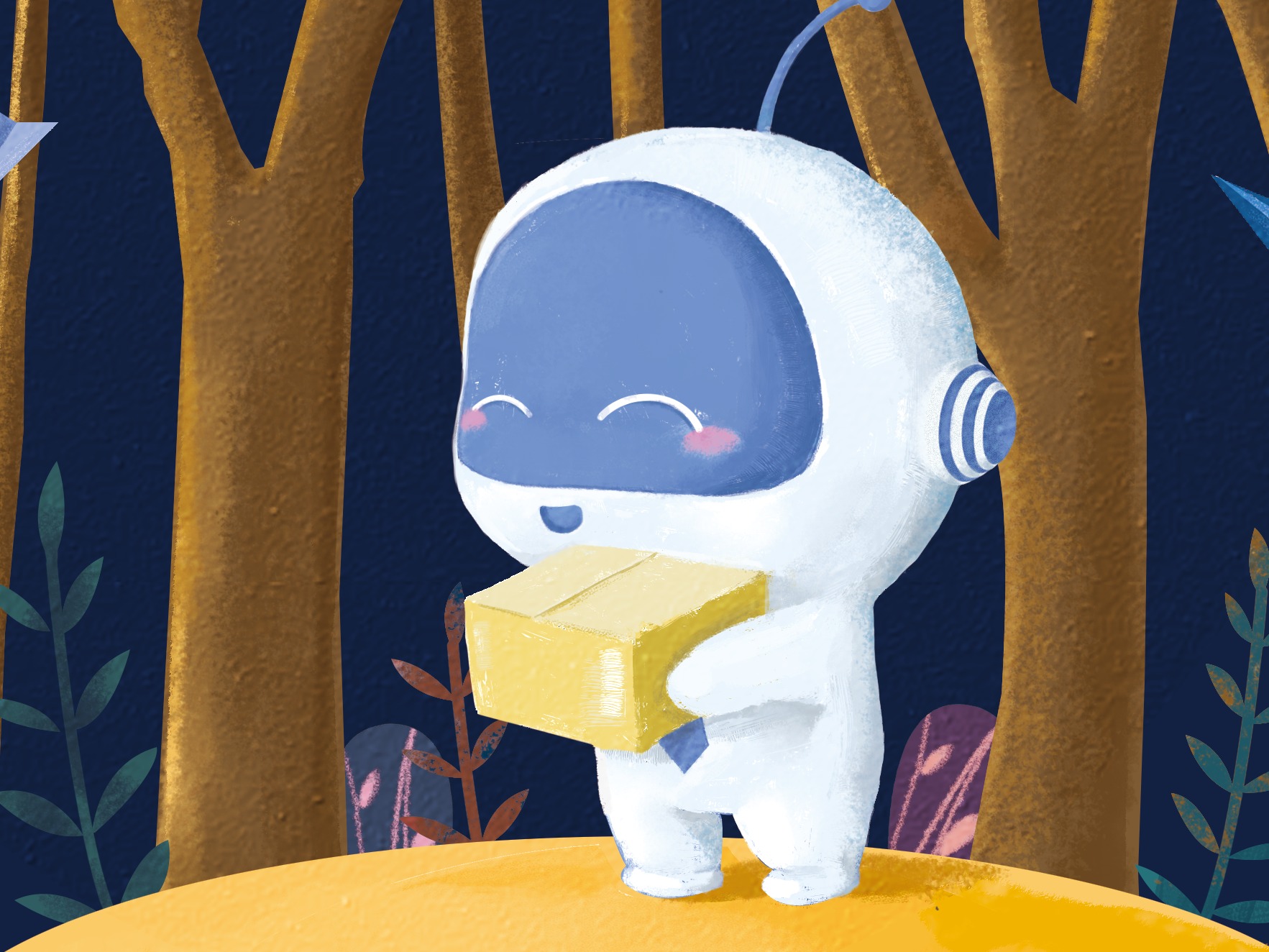 楼市合伙人ip设计 阿来 _木屋不住yc-站酷ZCOOL