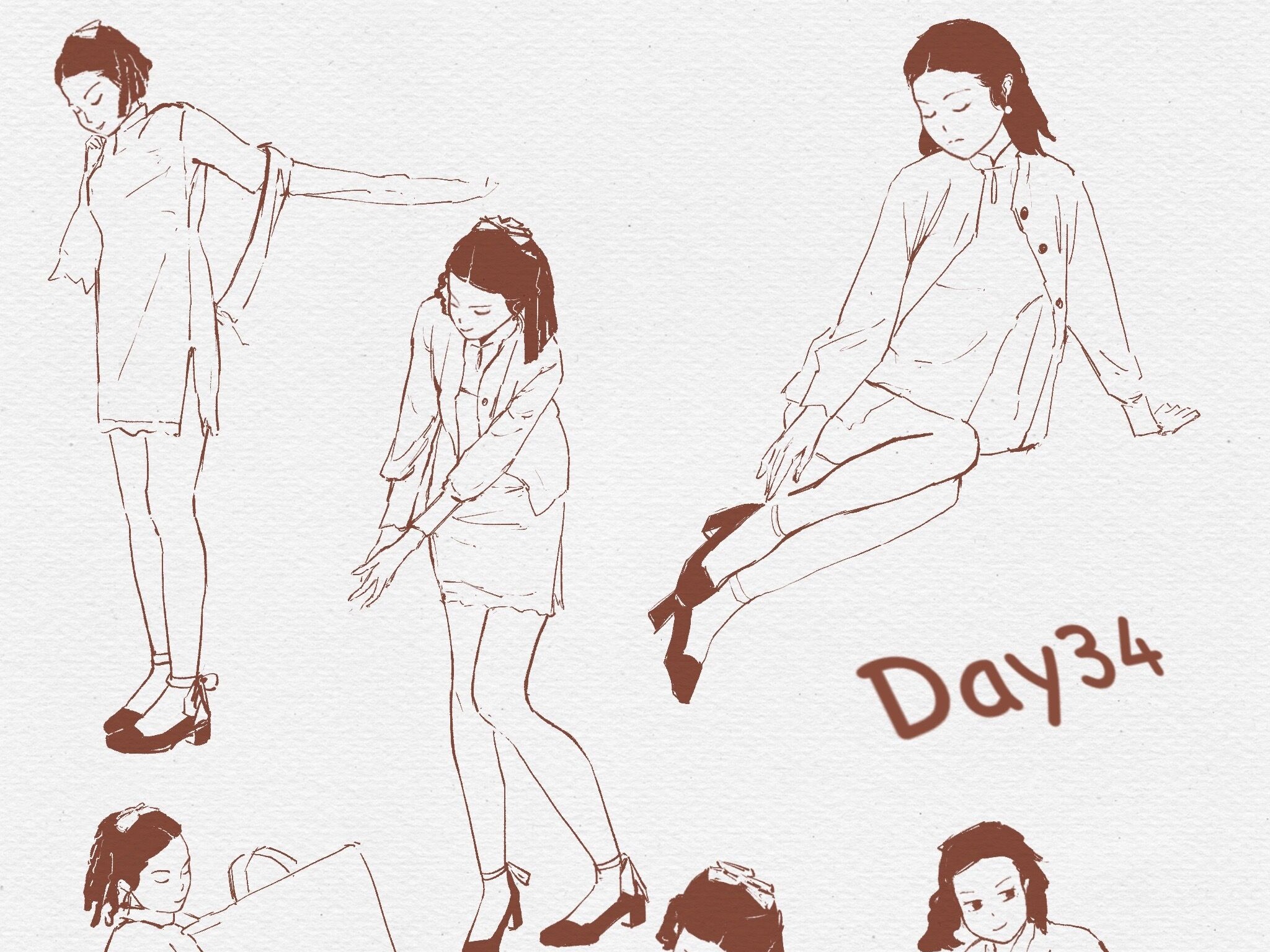 #速写60天挑战赛#Day34@速写班长_木头傀儡s-站酷ZCOOL