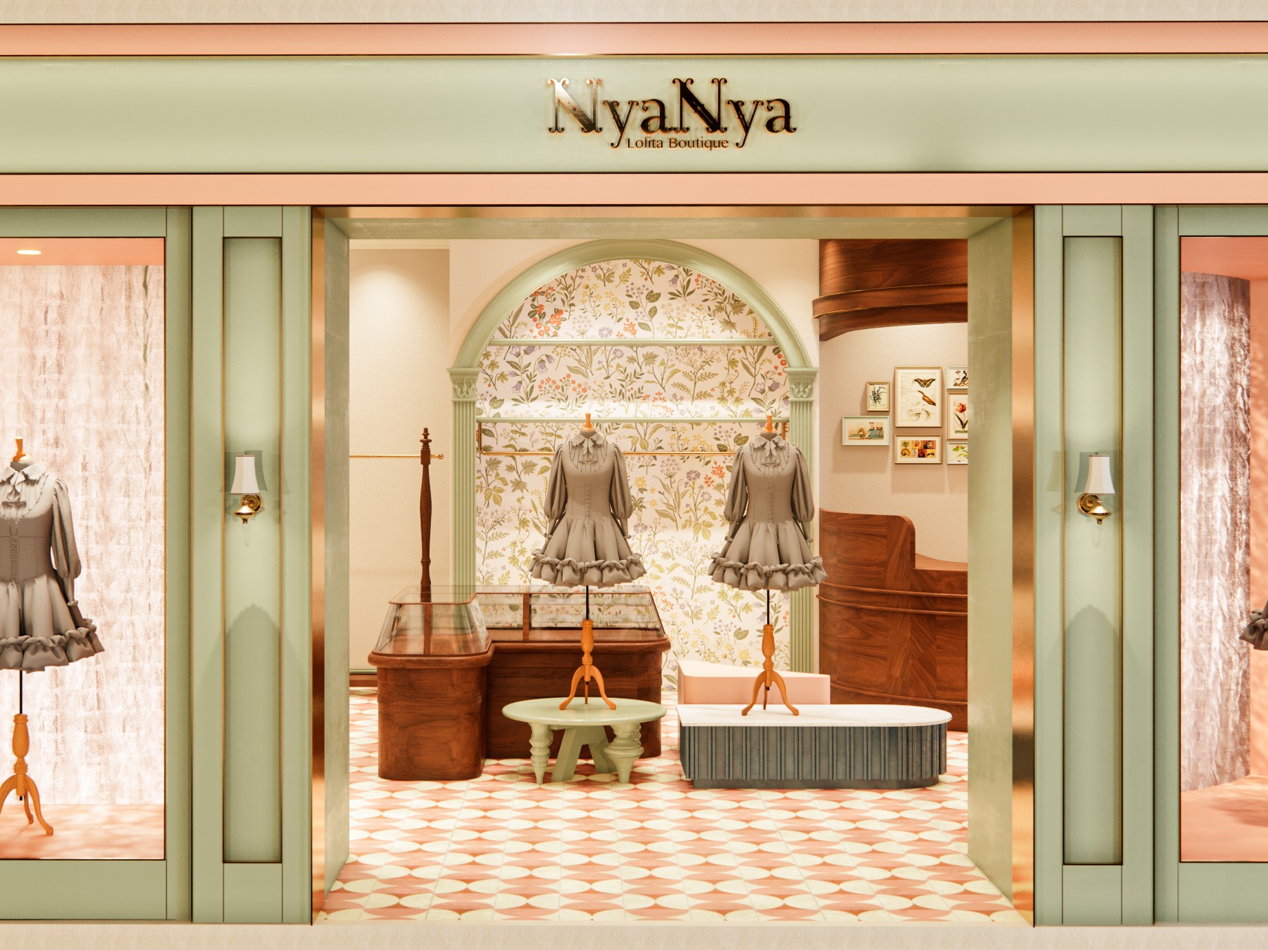 HGD 荭馆设计事务所—杭州·IN77洛丽塔_HGD_荭馆设计-站酷ZCOOL