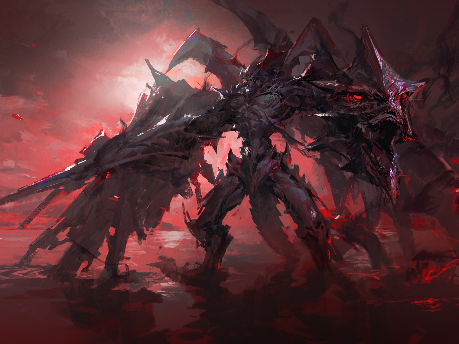 【leo同人】游戏王·D·HERO血魔D_不想当画家的Leo-站酷ZCOOL