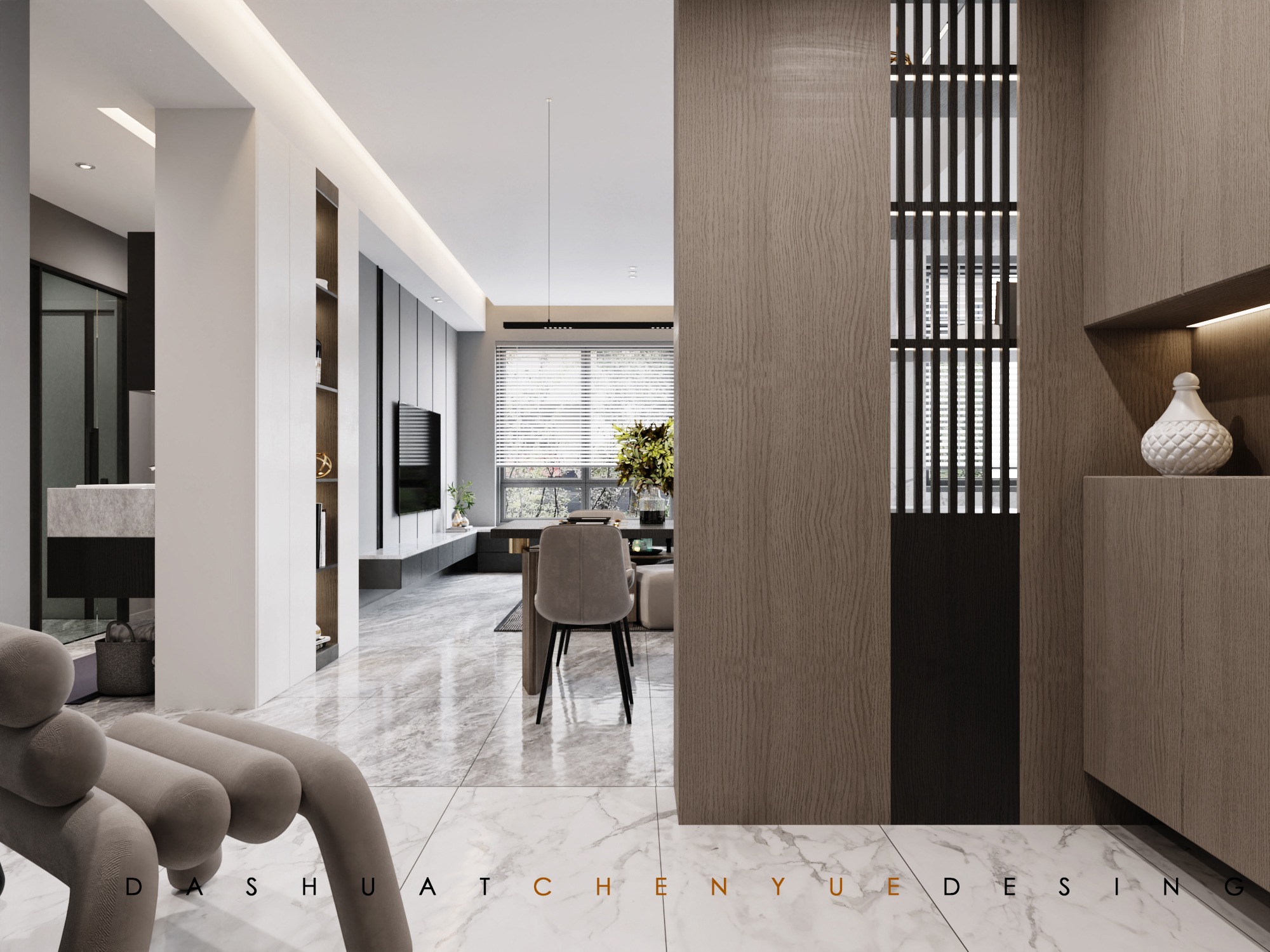 AT艺術空间 ｜ 中州锦城湖岸_ATDESIGN陈岳-站酷ZCOOL