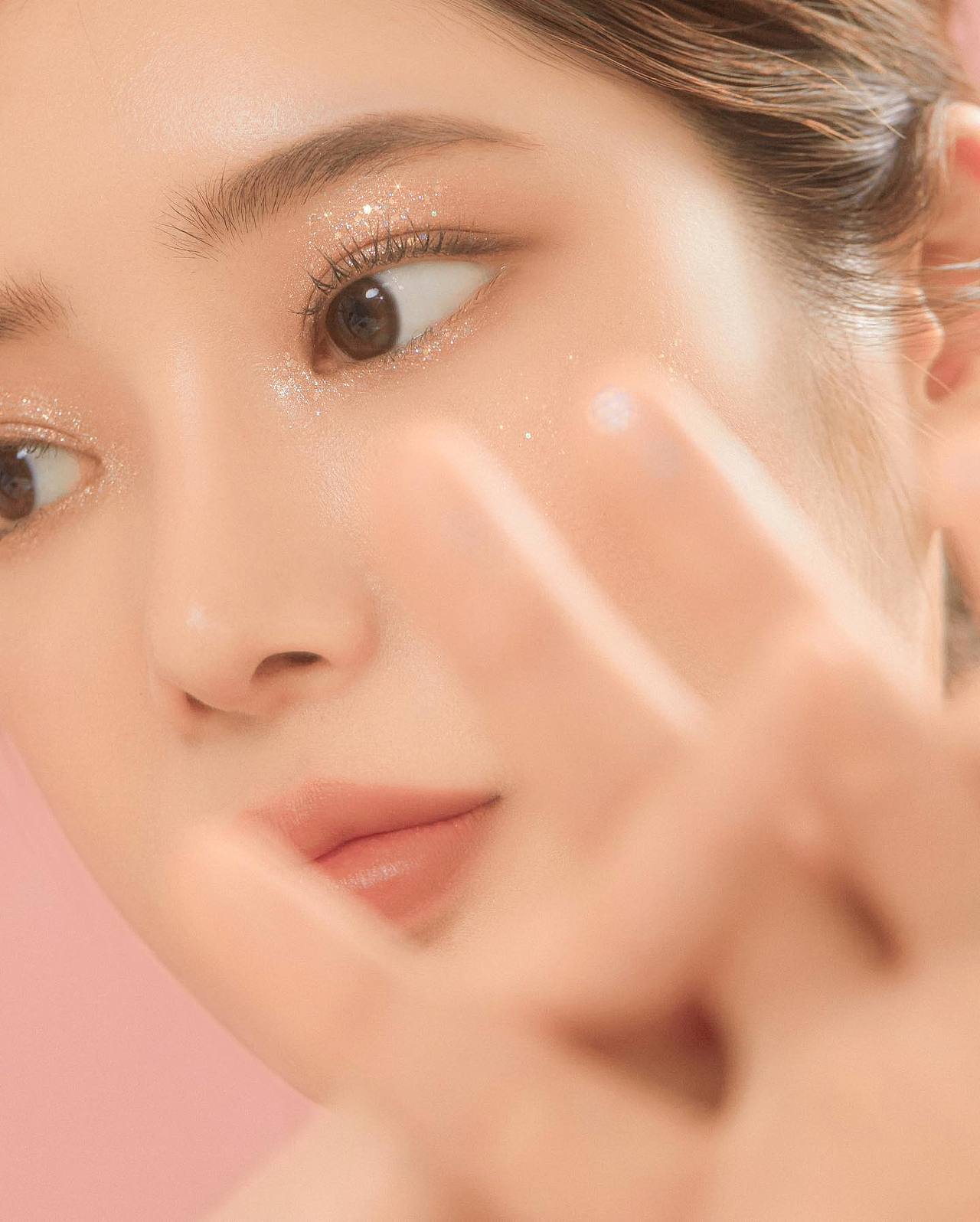 韩系美妆 眼影盘 彩妆 人像_stan006-站酷ZCOOL