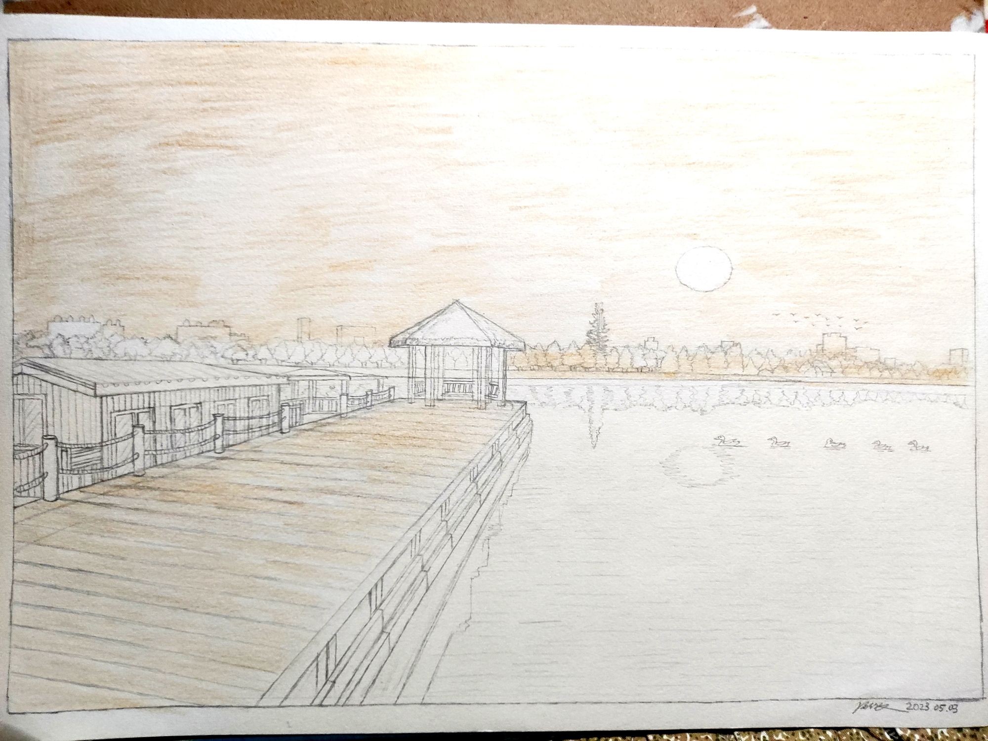 海珠湖的一角（二）_汤俊文MRTJW-站酷ZCOOL