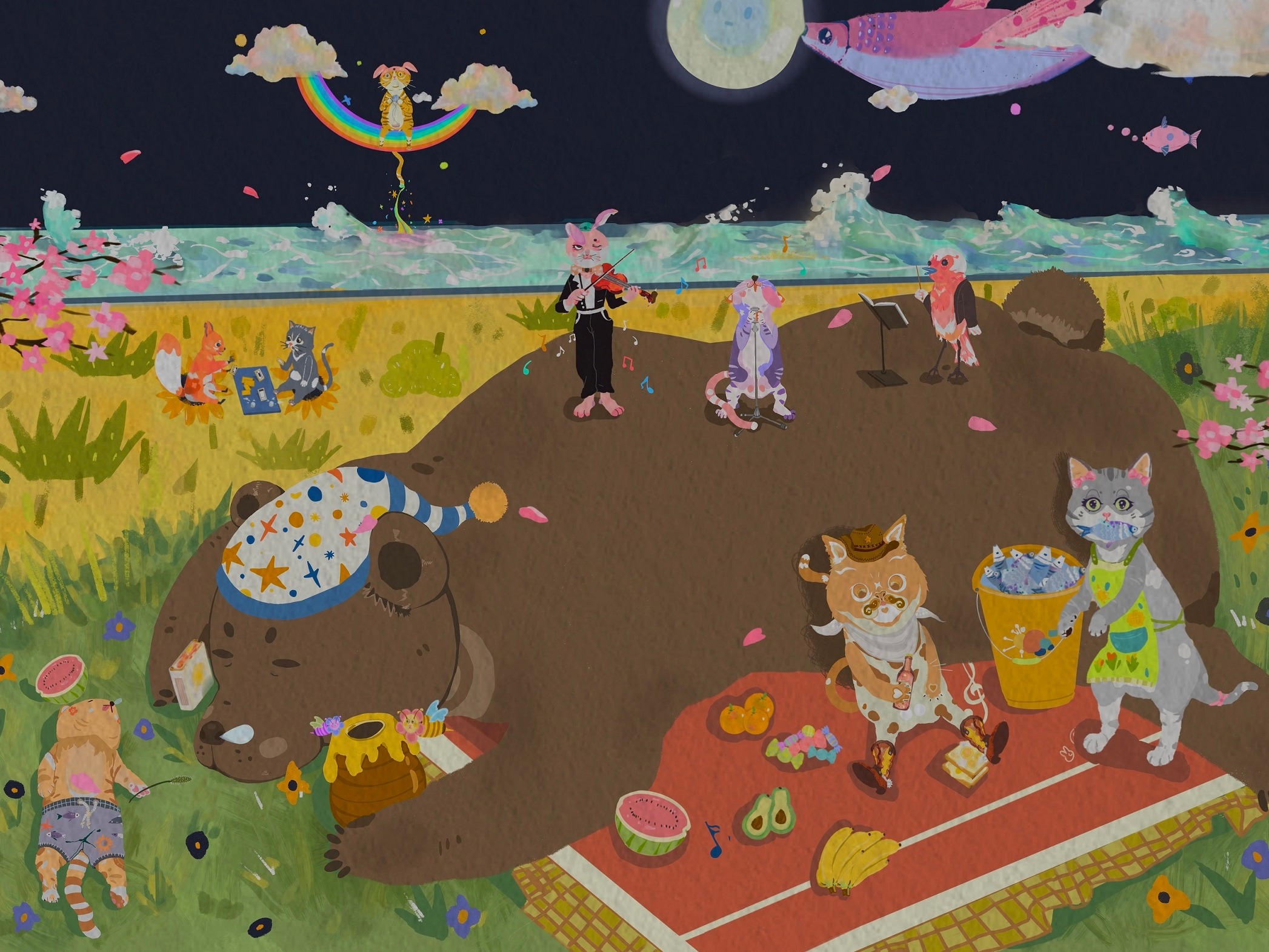 猫之世界_LITICHI白-站酷ZCOOL