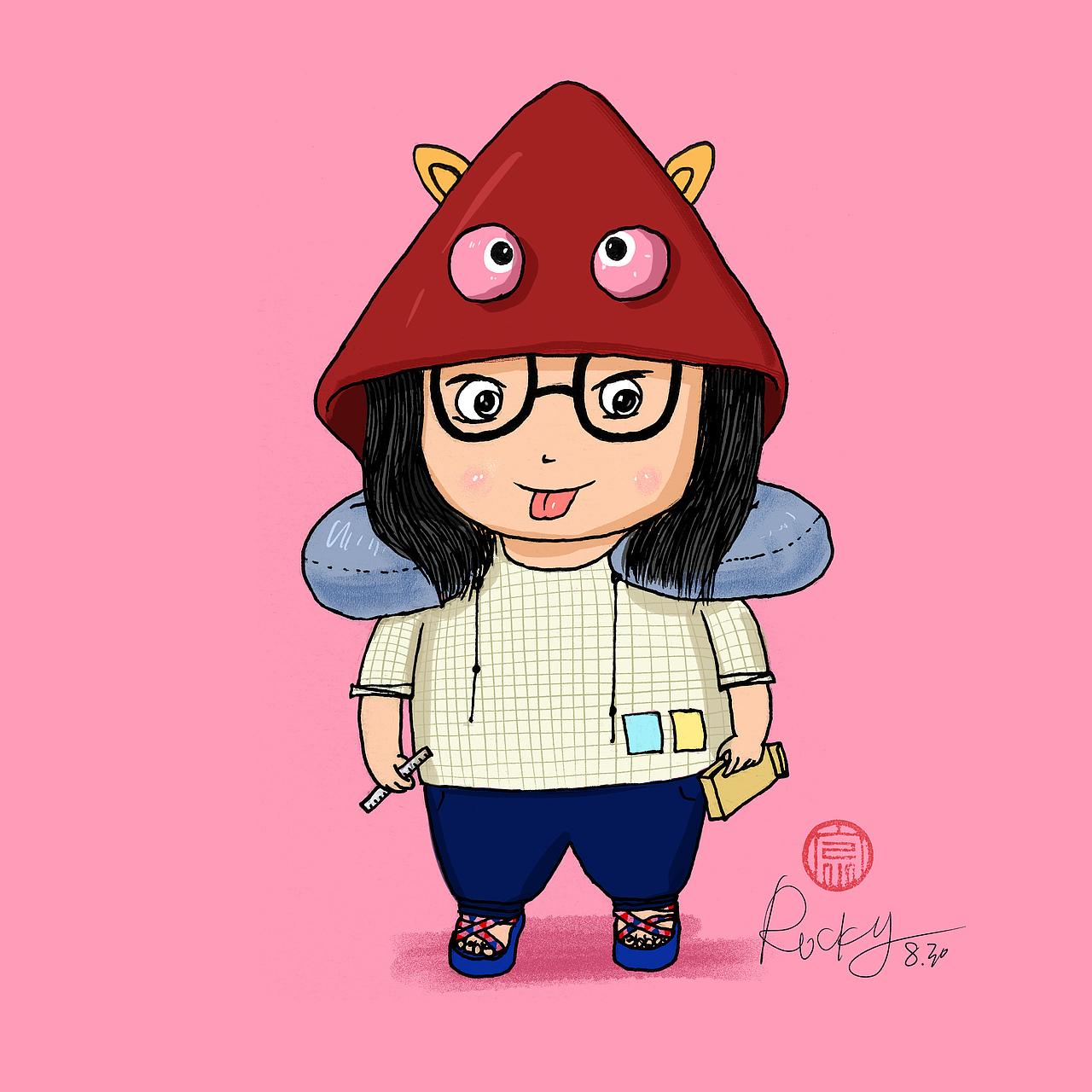 Q版包装设计师_贺含宗Rocky-站酷ZCOOL