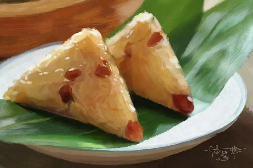 粽子一个_21g羽毛-站酷ZCOOL