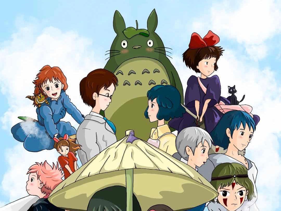 宫崎骏电影集合海报_FannieLe45-站酷ZCOOL