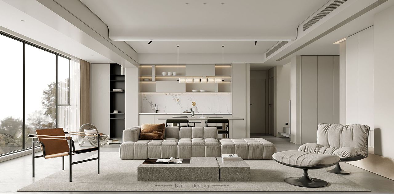 清新时尚家居空间_象限空间设计-站酷ZCOOL