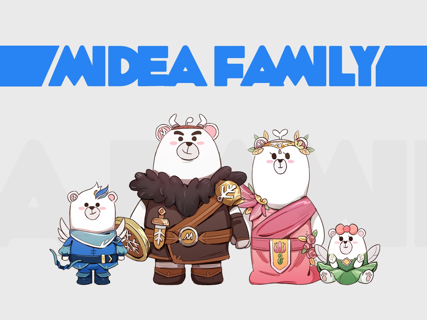[ Midea Family ] 创意IP延展设计_安雪铁-站酷ZCOOL