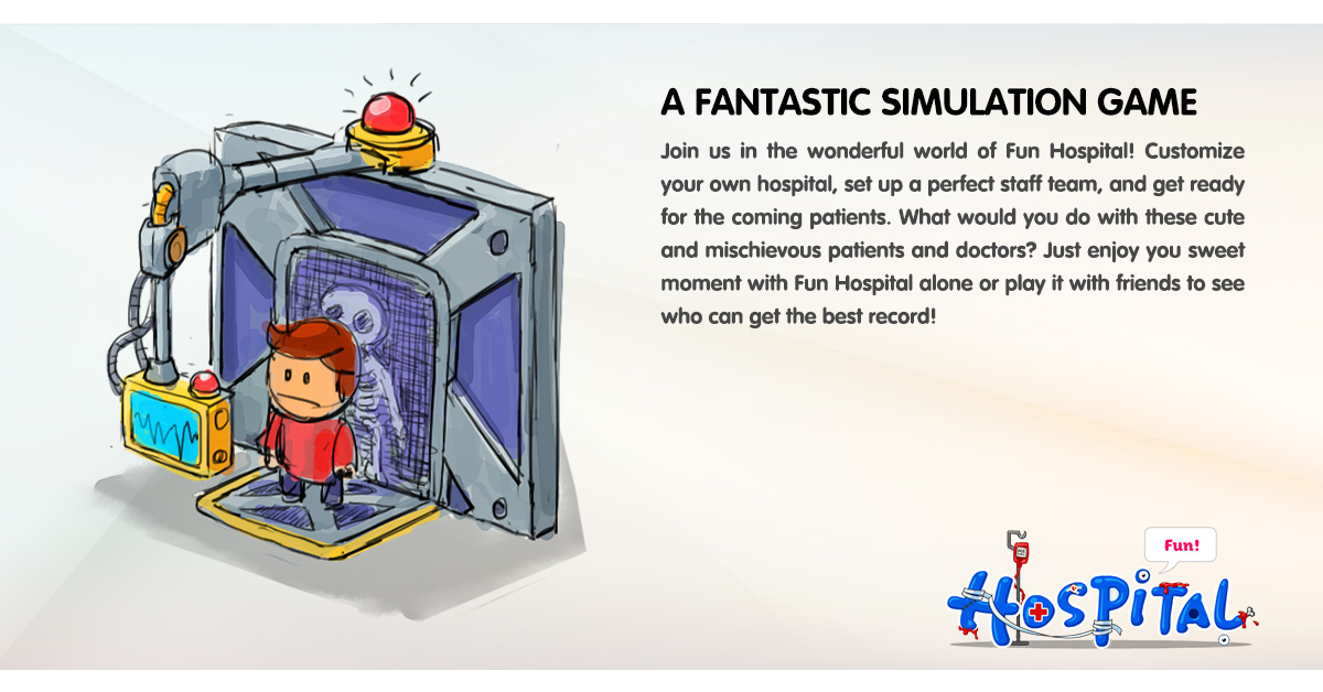 《Fun Hospital》《逗趣医院》游戏设定。_鬼才兄-站酷ZCOOL
