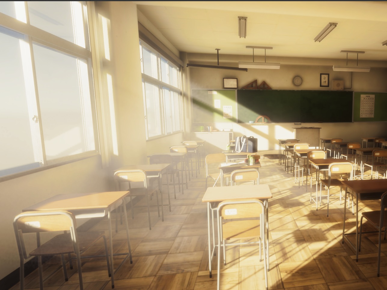 unity 教室场景_穆小柏-站酷ZCOOL