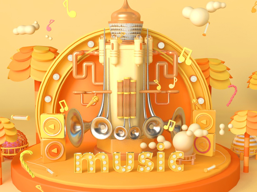 C4D学习之旅_大小鱼yuyu-站酷ZCOOL