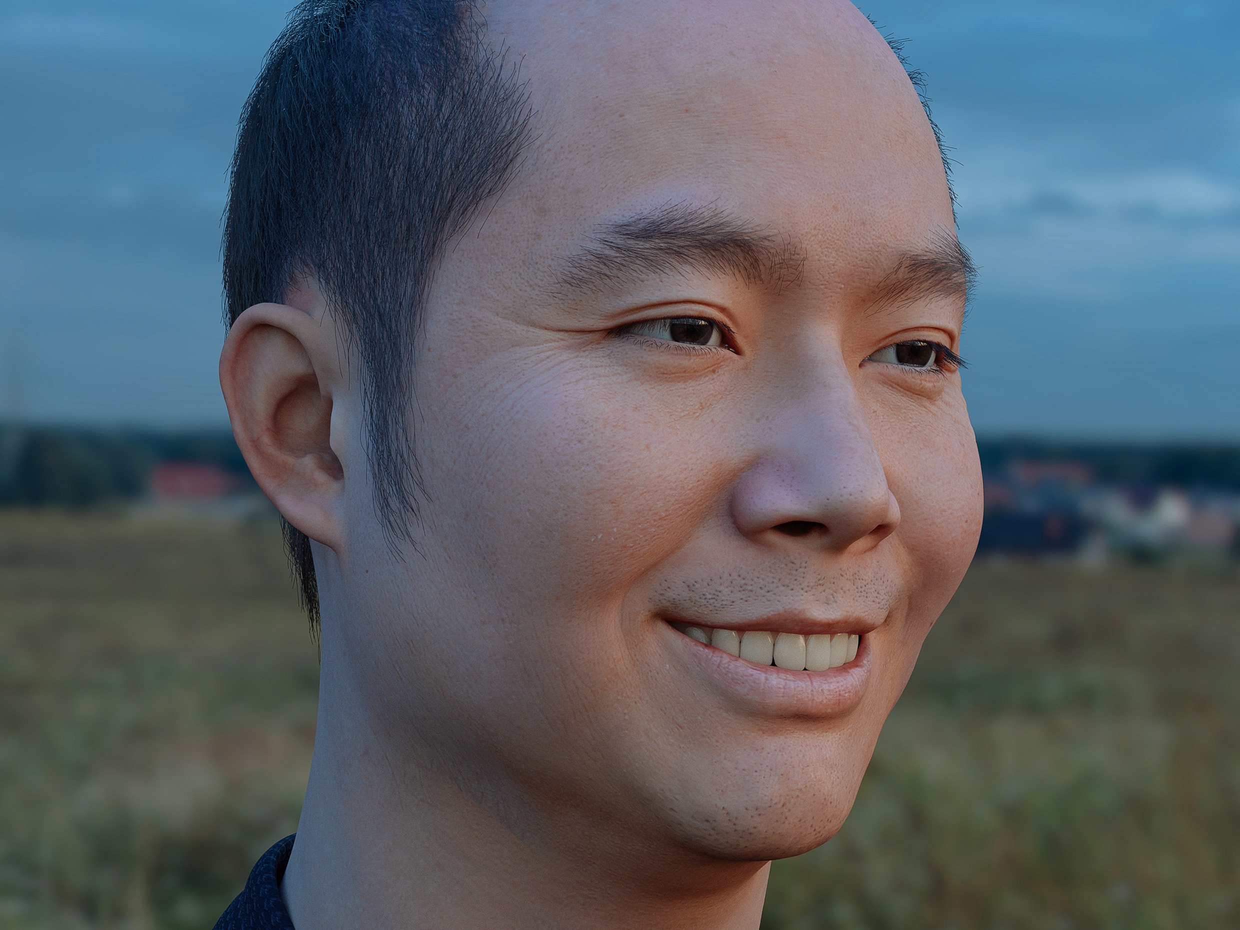 Chester桑画像(数字人，虚拟人)_lambert_chen-站酷ZCOOL