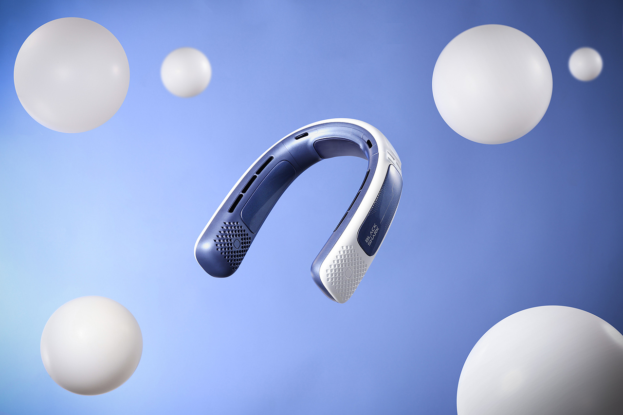 黑鲨 挂脖风扇_無Sftry-站酷ZCOOL