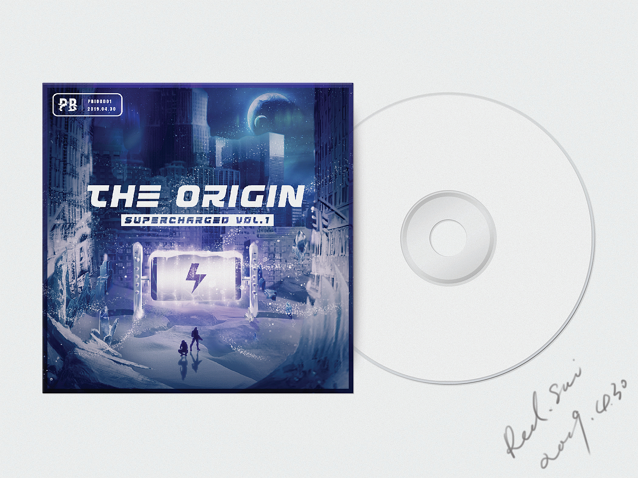 《The origin》Supercharge vol.1厂牌专辑封面_RayraySu-站酷ZCOOL