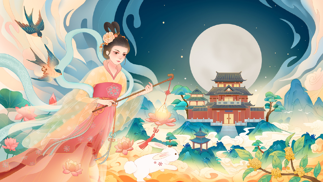 飞天仙女创意设计作品图片素材 站酷zcool