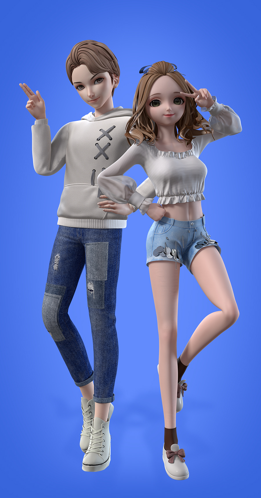 QQ炫舞竖屏微信红点广告合集_POPIC动画-站酷ZCOOL