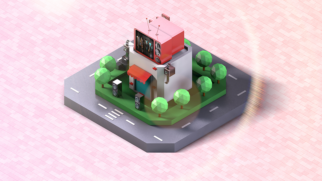 lowpoy练习_windwitch-站酷ZCOOL