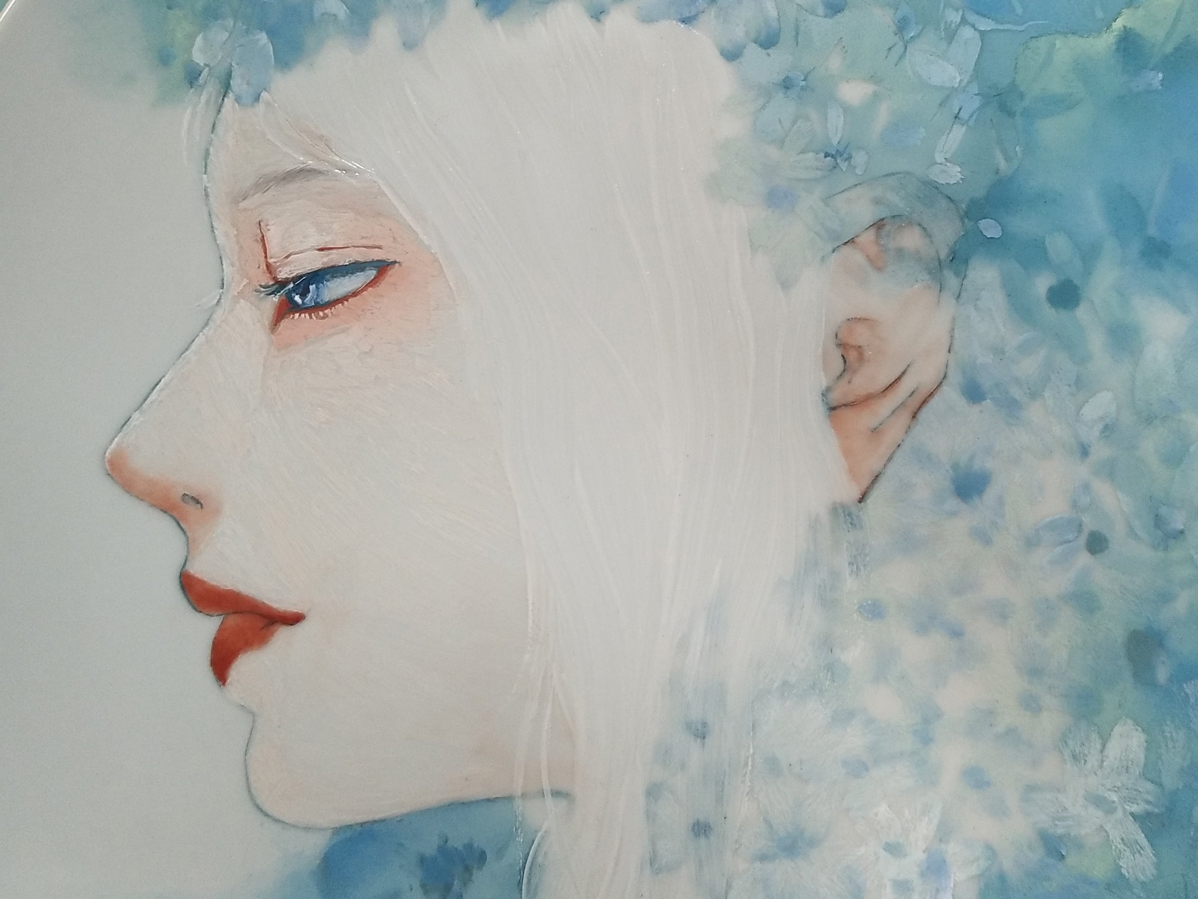 陶瓷釉上彩绘画_爪子呀ZHUAZI-站酷ZCOOL