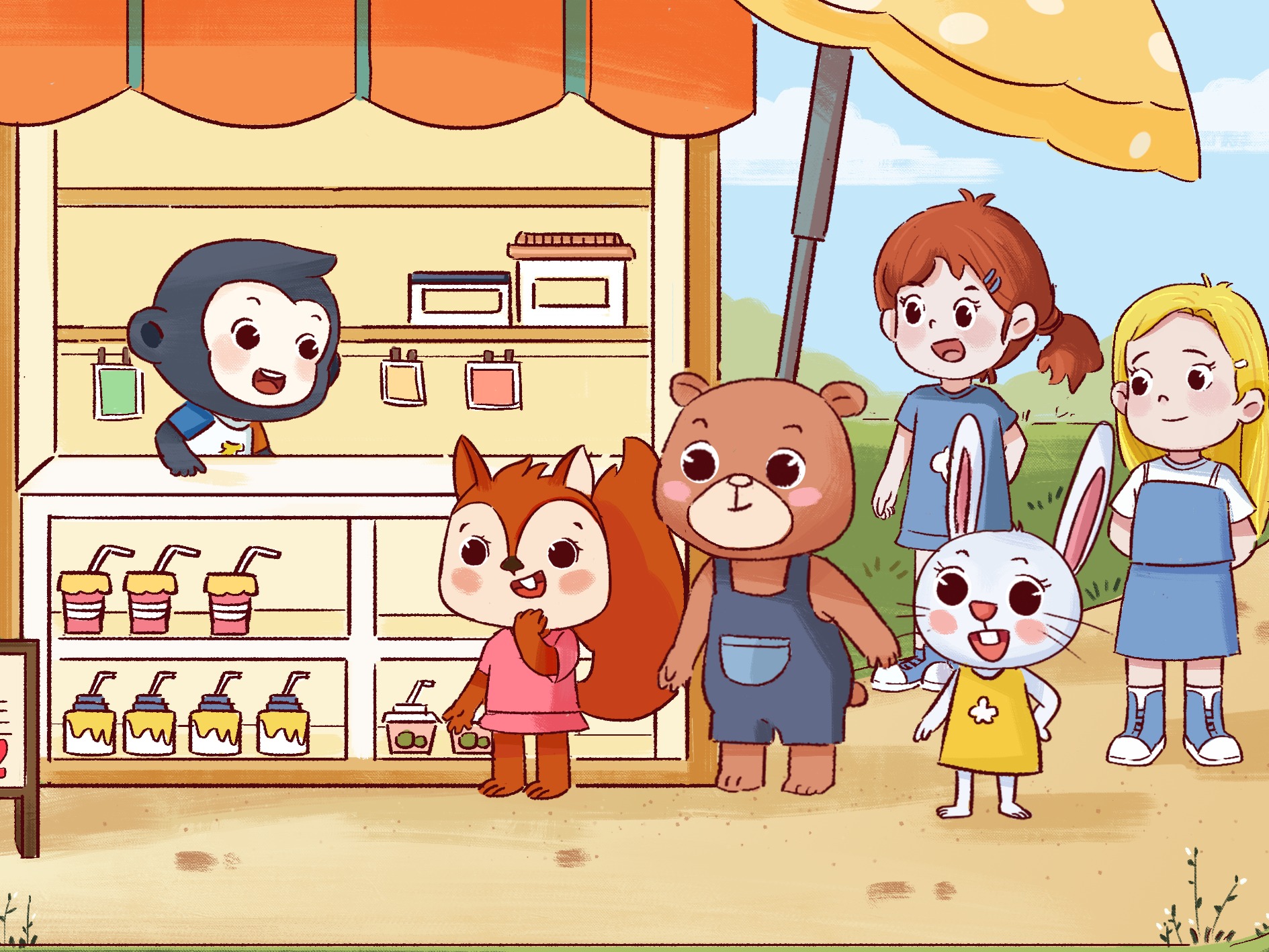 动物系列小插图_AHOjj-站酷ZCOOL