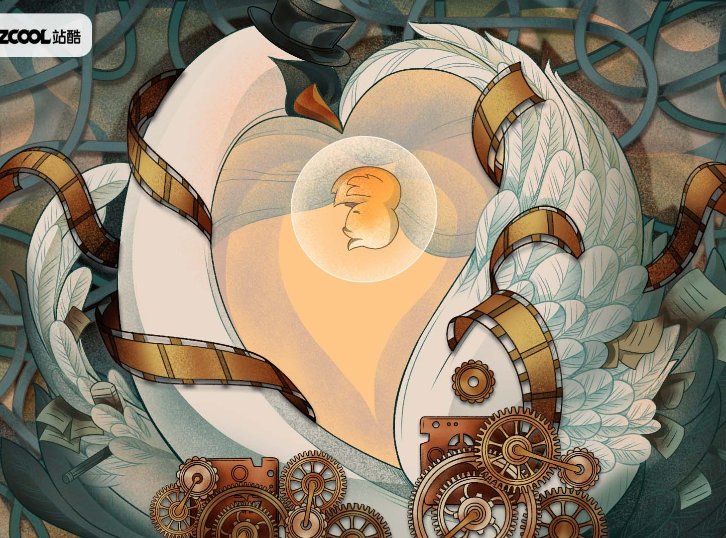 【心相印】-童年心境_勾兑-站酷ZCOOL