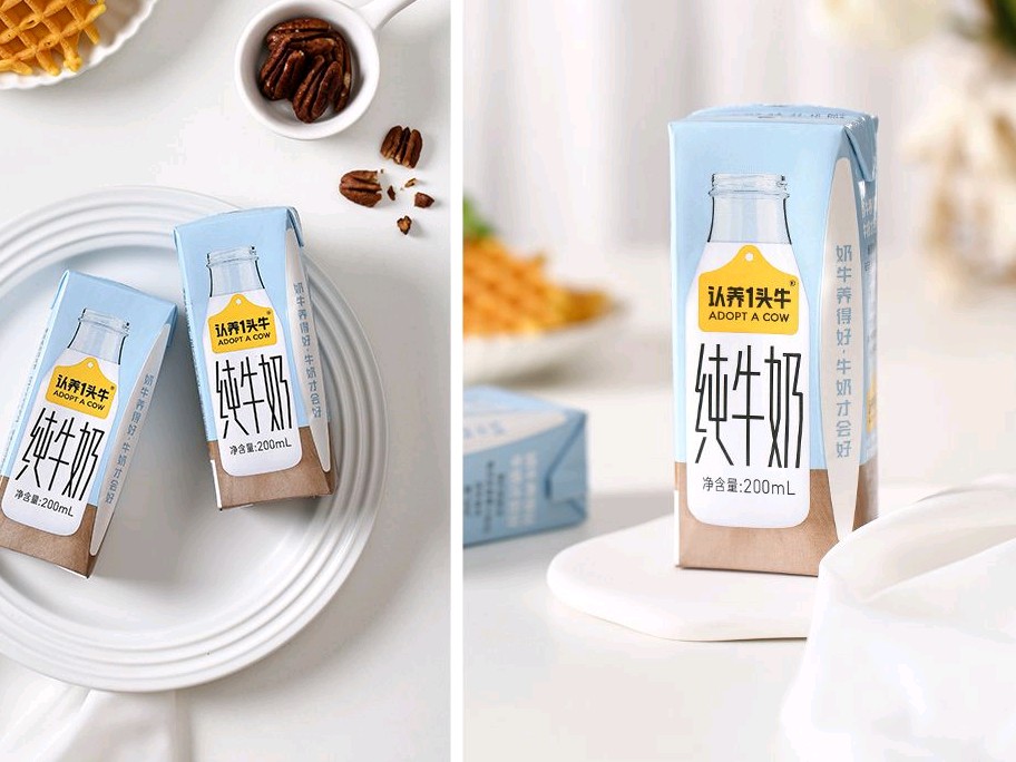 产品拍摄 I 纯牛奶拍摄🥛_刻影计划-站酷ZCOOL