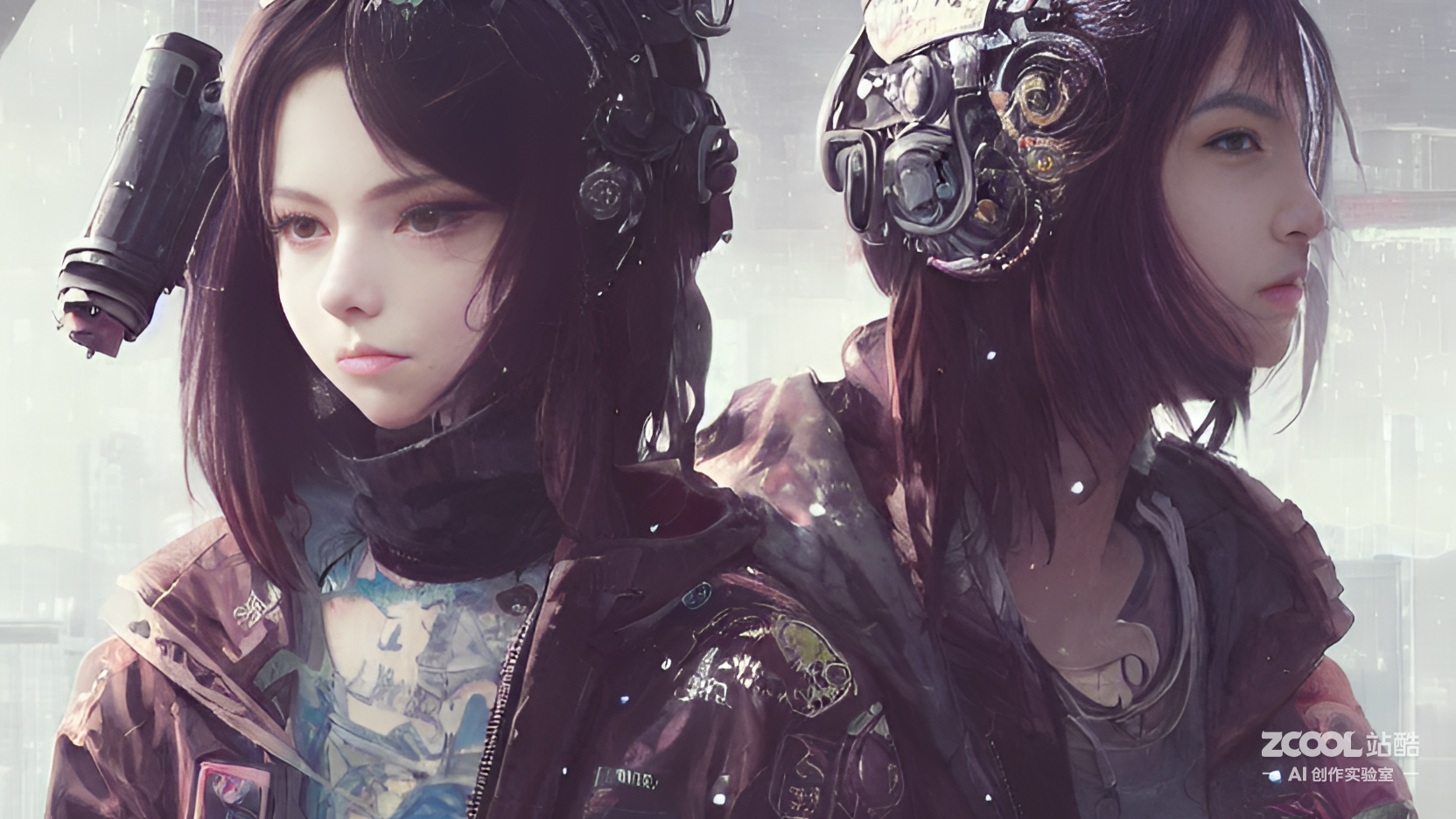 #AI创作实验室#very cool girl _vaywong-站酷ZCOOL