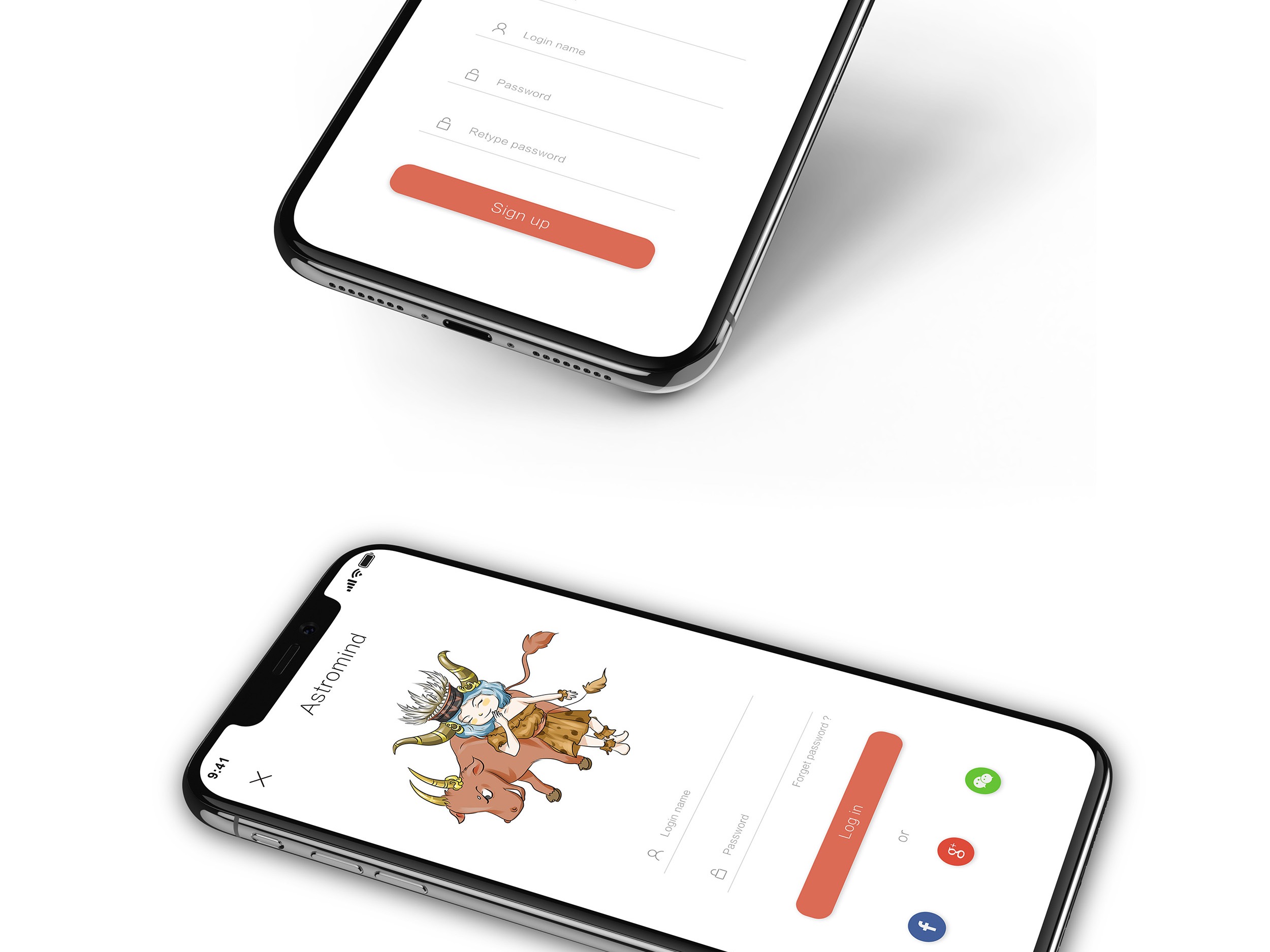 App登录界面设计_JACH朱海军-站酷ZCOOL