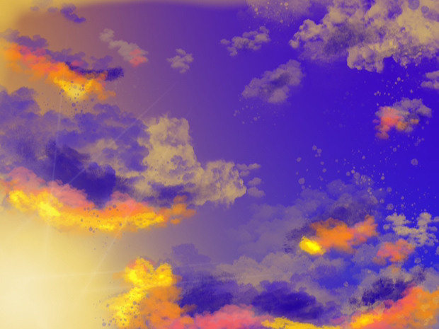 iPad壁纸——云_da画家-站酷ZCOOL