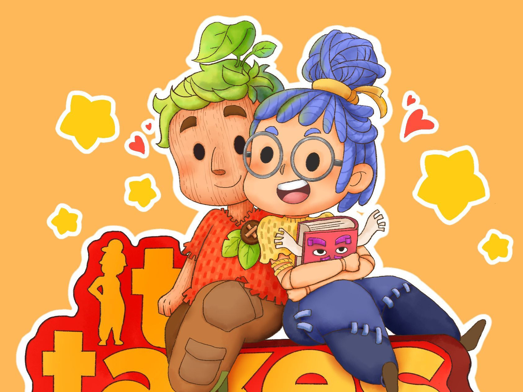 摸鱼双人成行_壮壮der-站酷ZCOOL