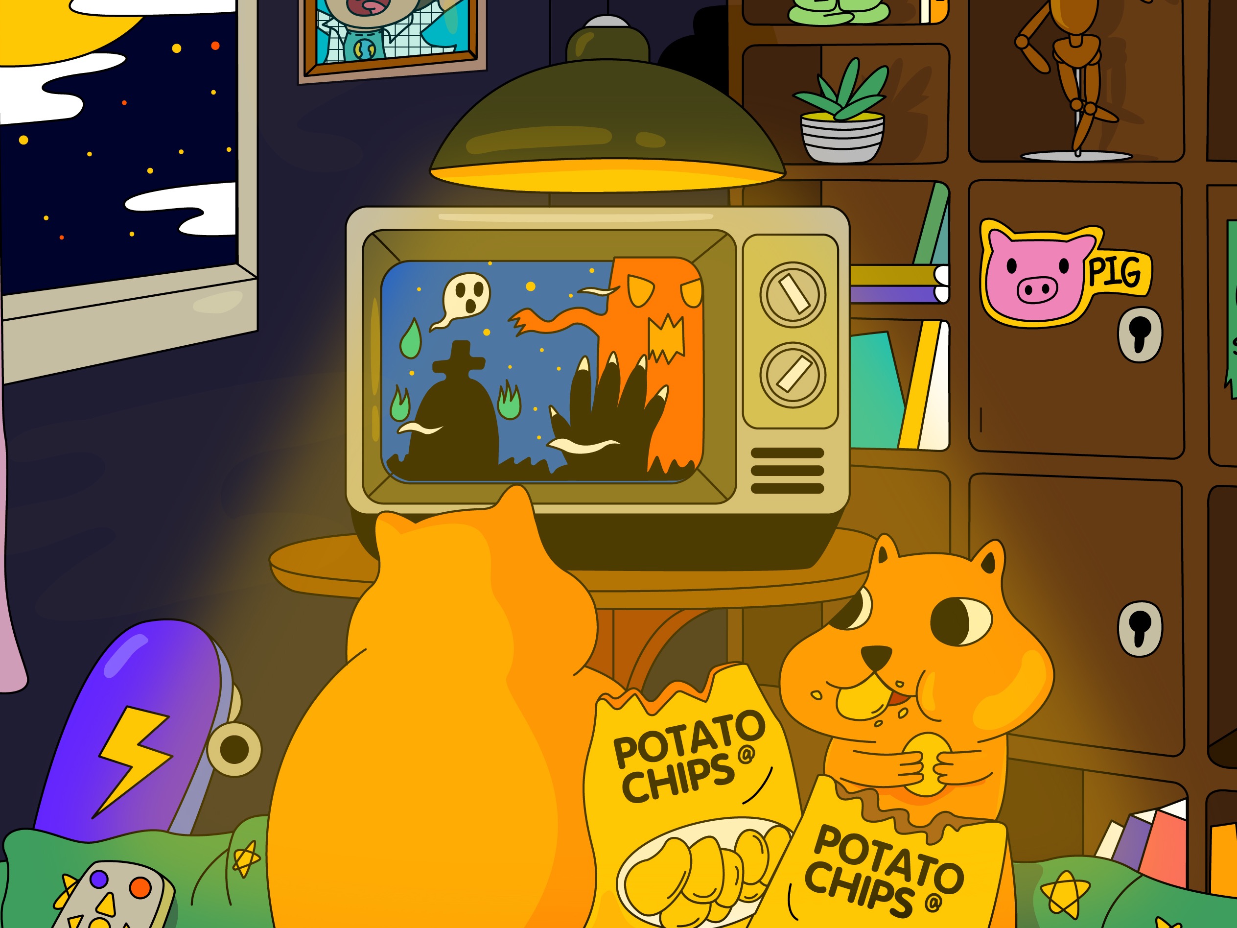 2017-2019年插画总结_Double多宝-站酷ZCOOL