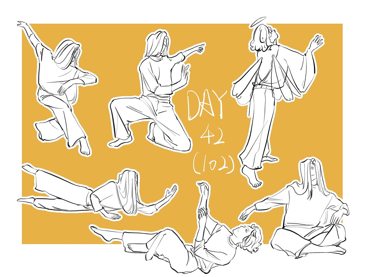 #速写60天挑战赛#day42（102）@速写班长 _叁肆叁-站酷ZCOOL