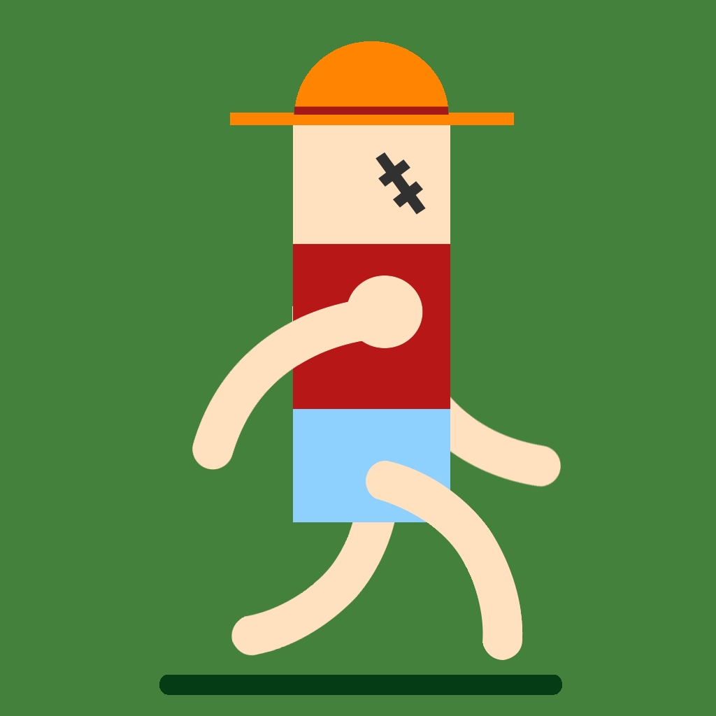 刀疤脸走路_luoki-站酷ZCOOL