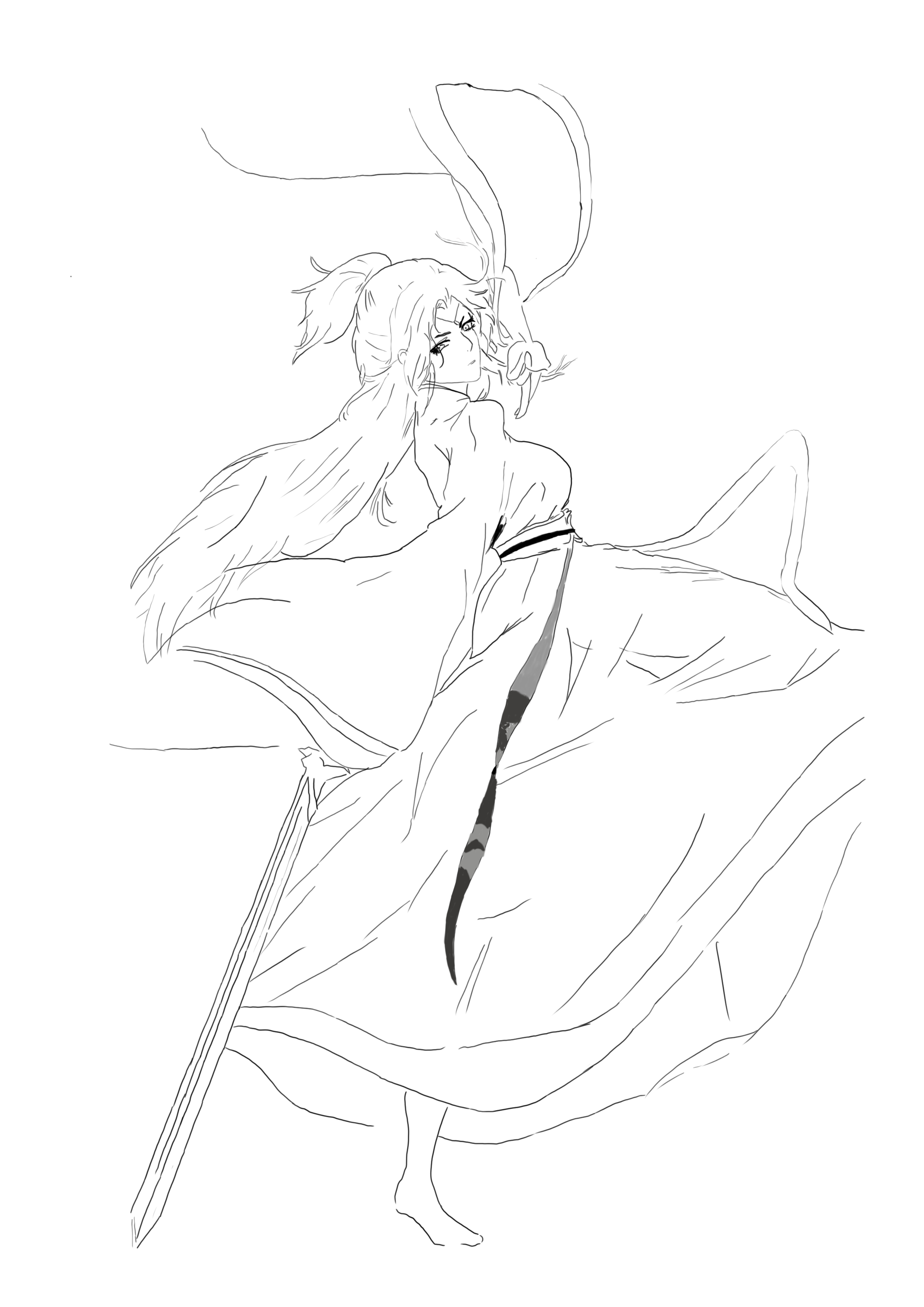 白衣剑客_桑榆ol-站酷ZCOOL