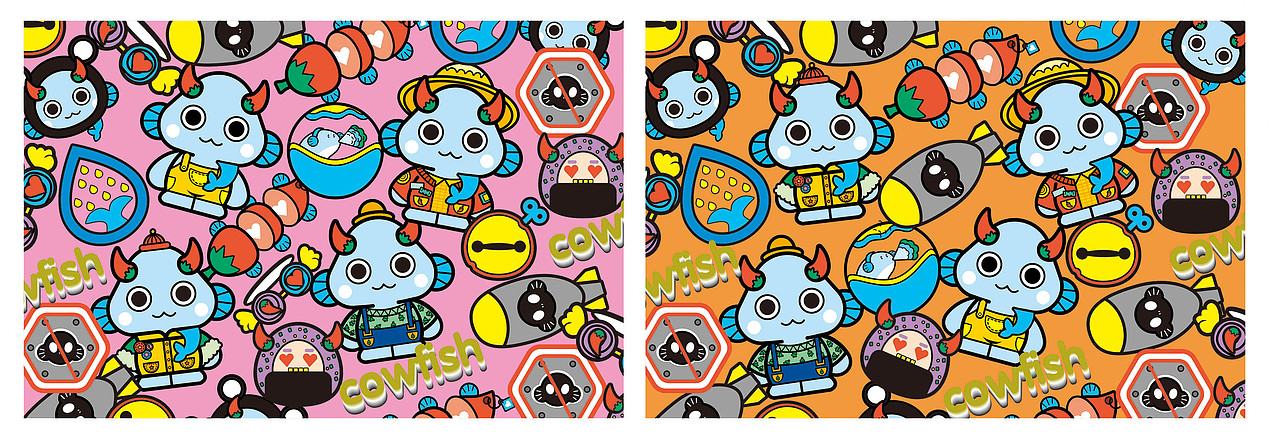 江豚也要可可爱爱 我的卡通形象_熊熊果-站酷ZCOOL