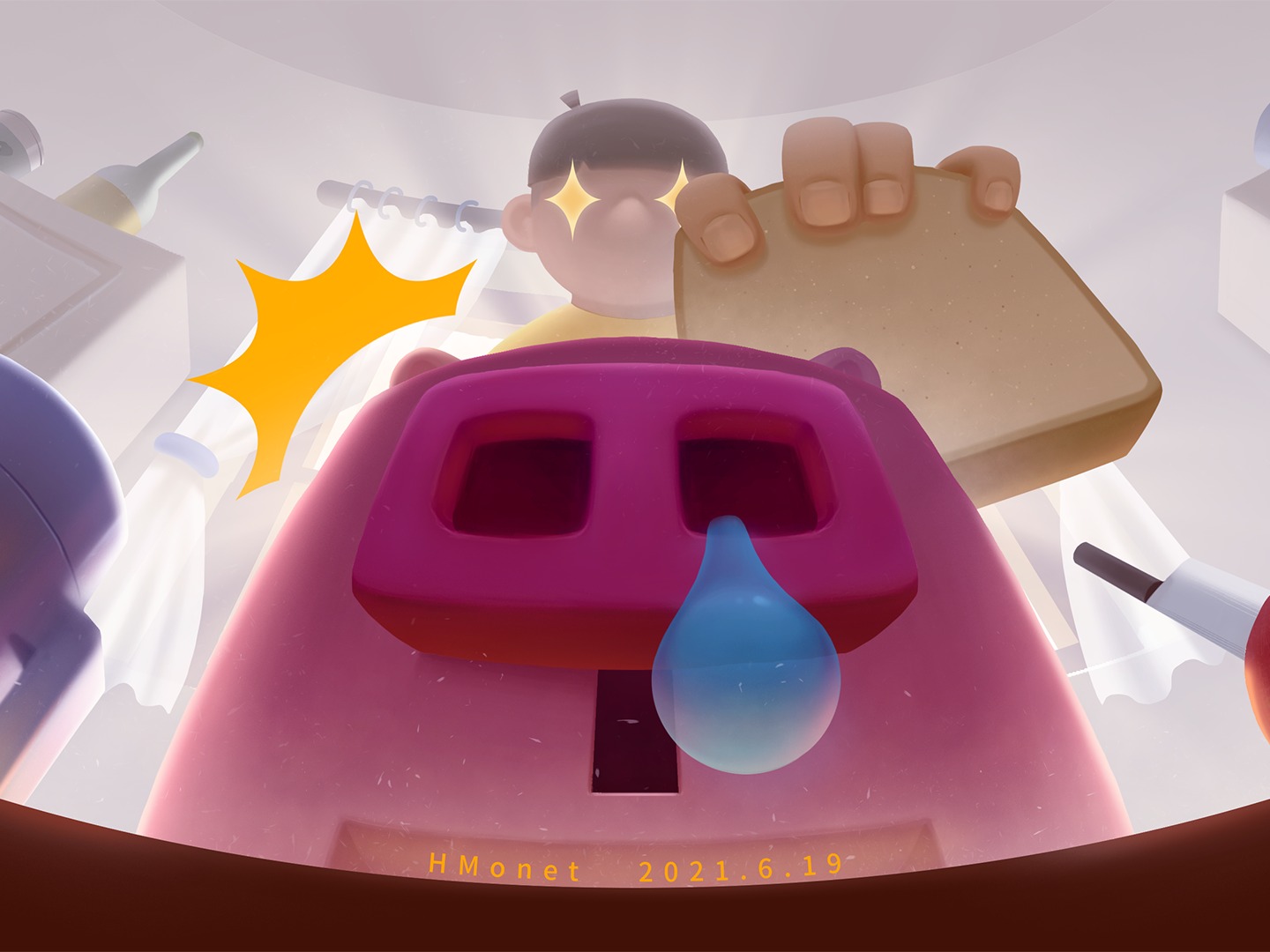 你不要过来呀！_H_Monet-站酷ZCOOL