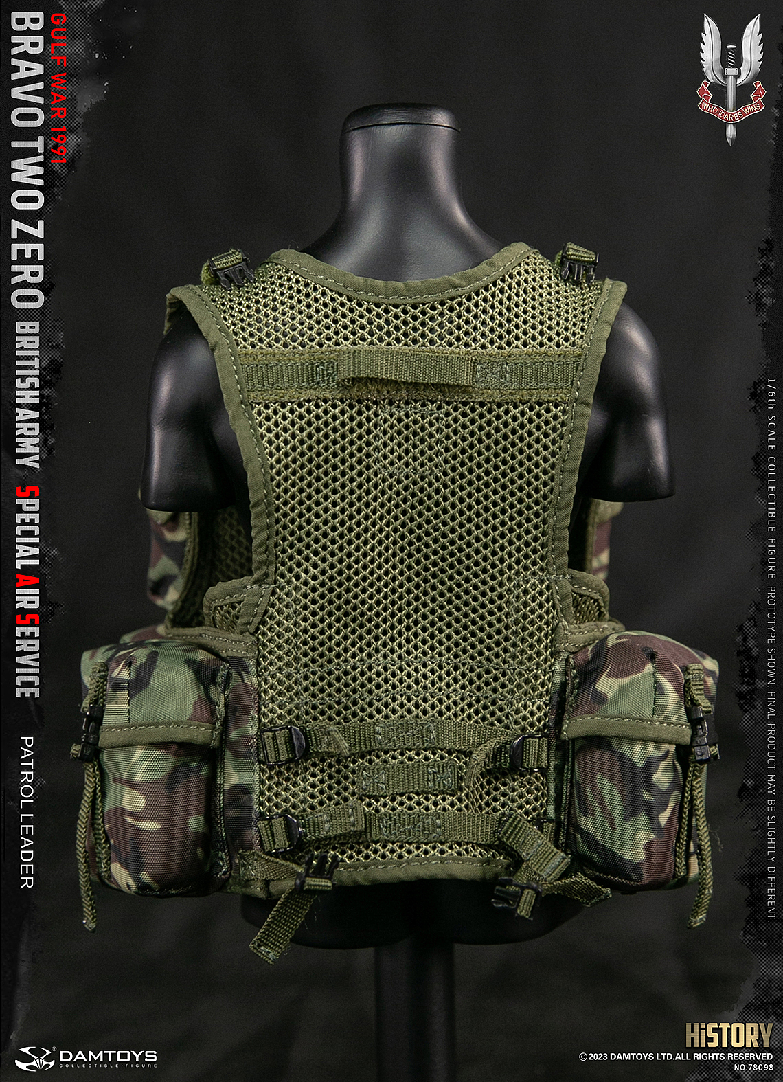 “代号B 2 0”英国陆军特种空勤团(SAS)巡逻侦察队队长_DAMTOYS-站酷ZCOOL