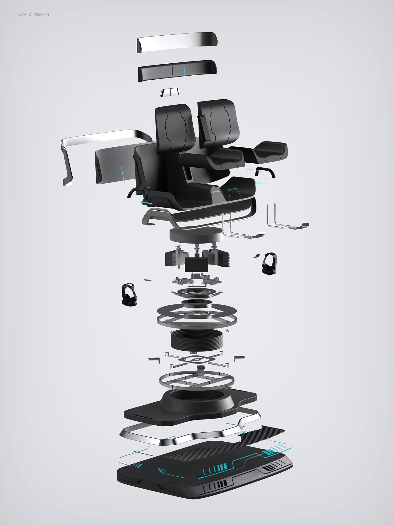 《Fayer》 双人VR座椅模拟器_RAIN泪泪-站酷ZCOOL