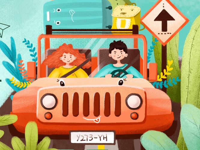 #y园糖插画打卡21天#第二周总结_小阿欢啊-站酷ZCOOL