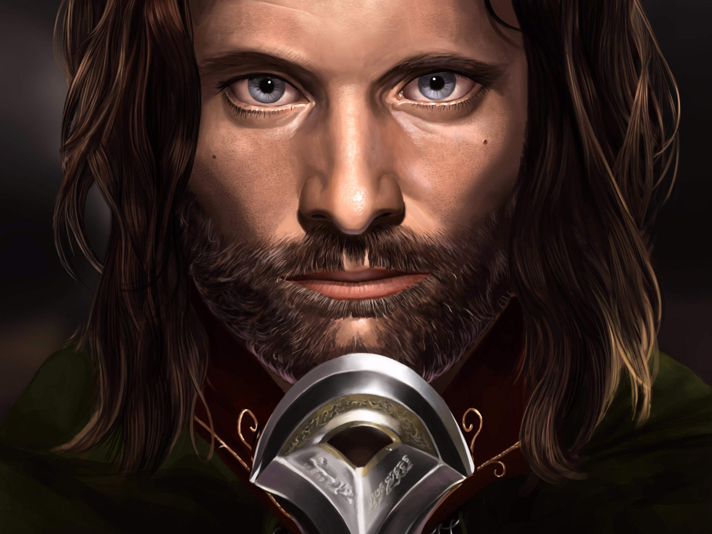 阿拉贡肖像_Andalors-站酷ZCOOL