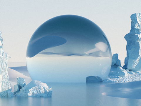 C4D几何创意小场景_shiming_chat-站酷ZCOOL