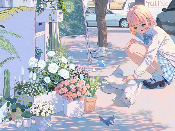 街角花店_郁离YULI-站酷ZCOOL