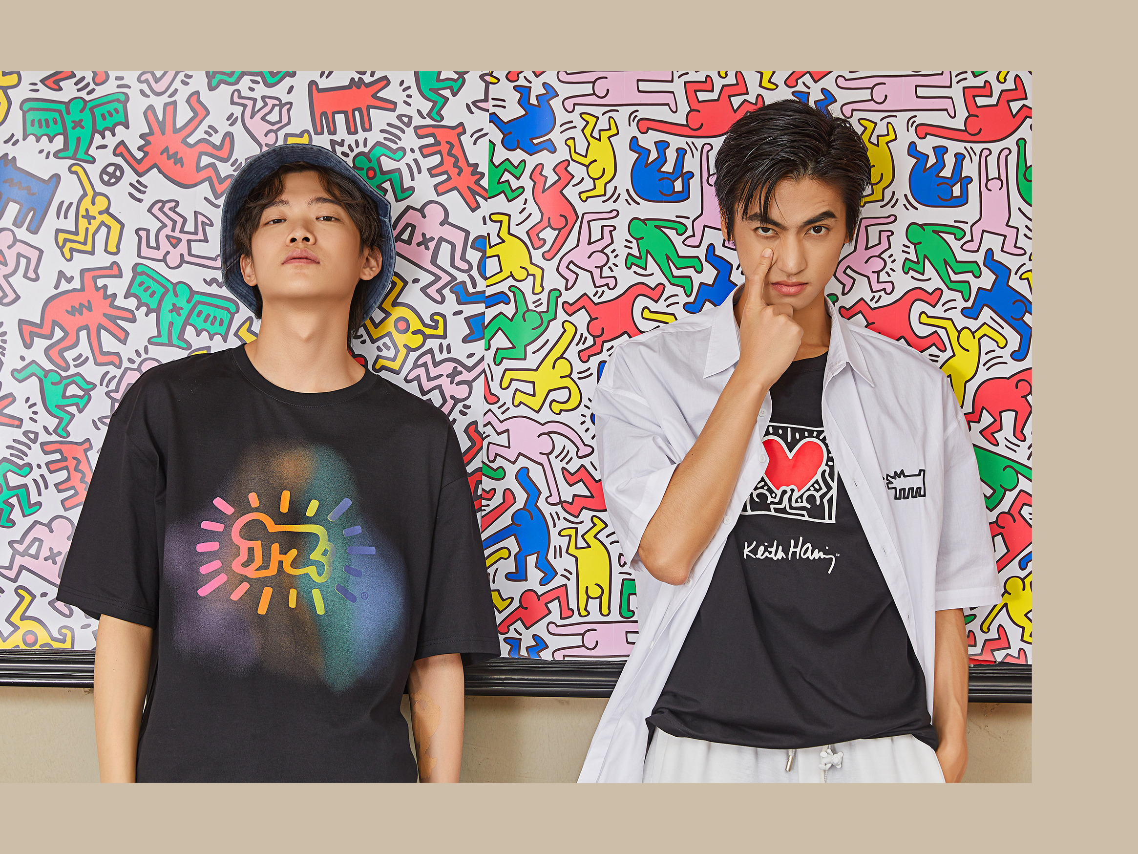 | 联名系列 | SANFU x keith haring | _黄艹艹-站酷ZCOOL