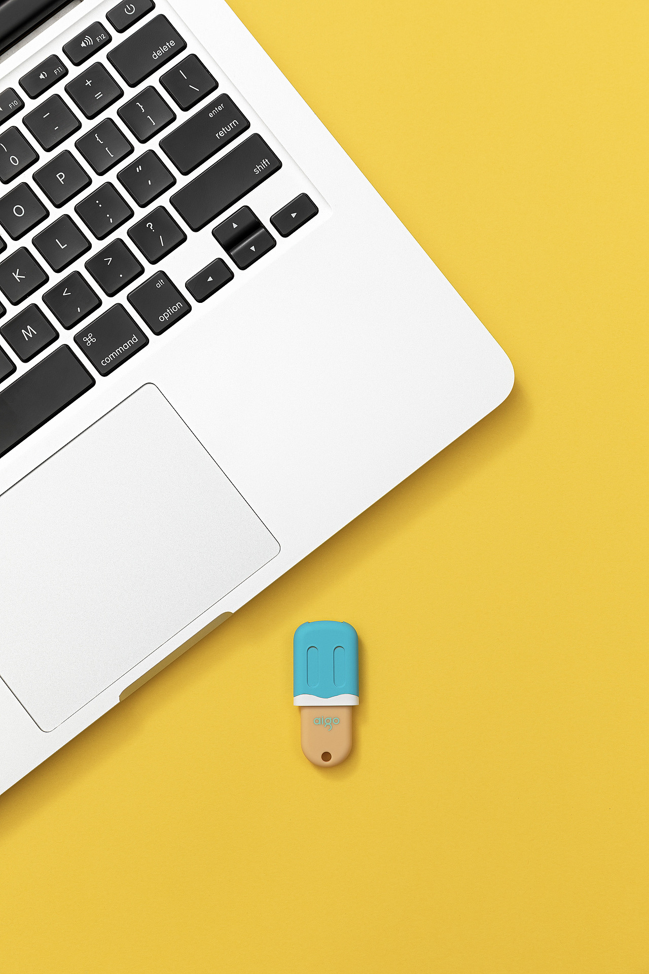 品牌案例丨aigo 爱国者 雪糕U盘_白底图-站酷ZCOOL